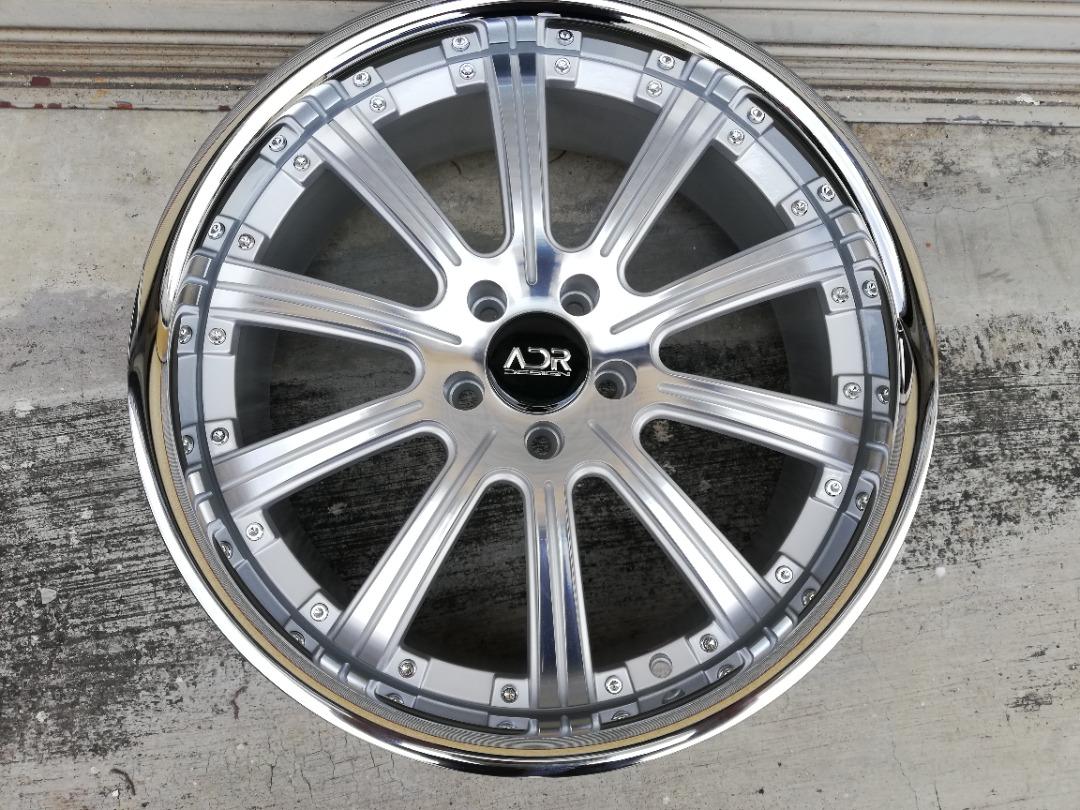sport rim baru ADR racing wheels 20 inch, Auto Accessories on Carousell