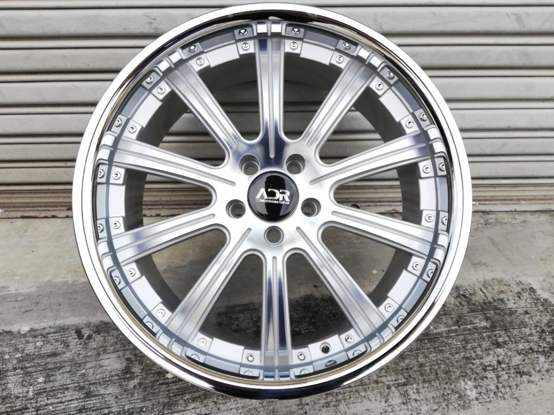 sport rim baru ADR racing wheels 20 inch, Auto Accessories on Carousell