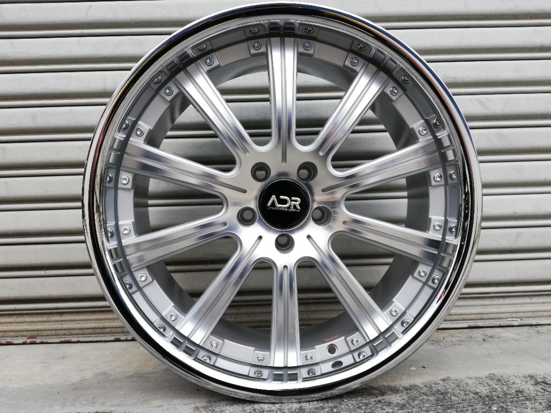 sport rim baru ADR racing wheels 20 inch, Auto Accessories on Carousell