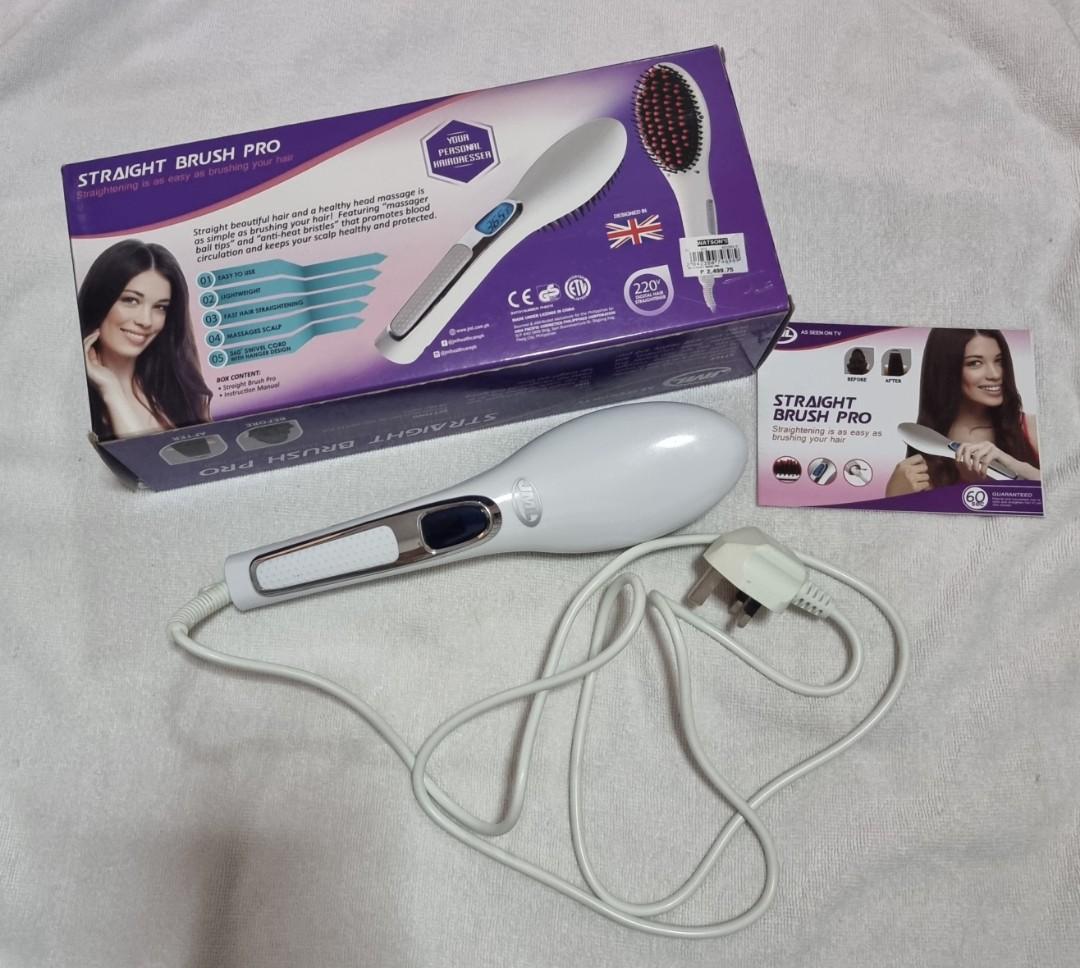 JML Straightening Hair Brush, Beauty & Personal Care, Hair on Carousell
