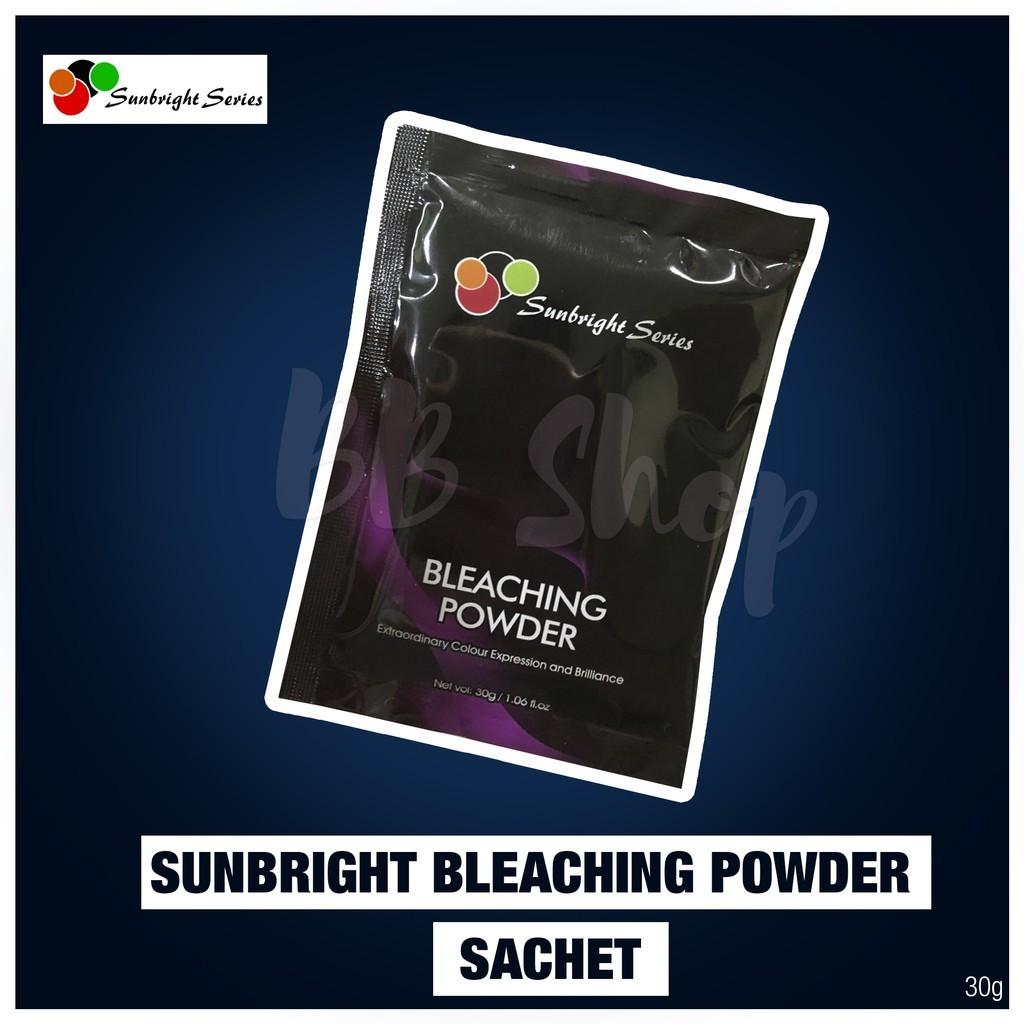 Sunbright Bleach Hair Pack 30g, Beauty & Personal Care, Hair on Carousell