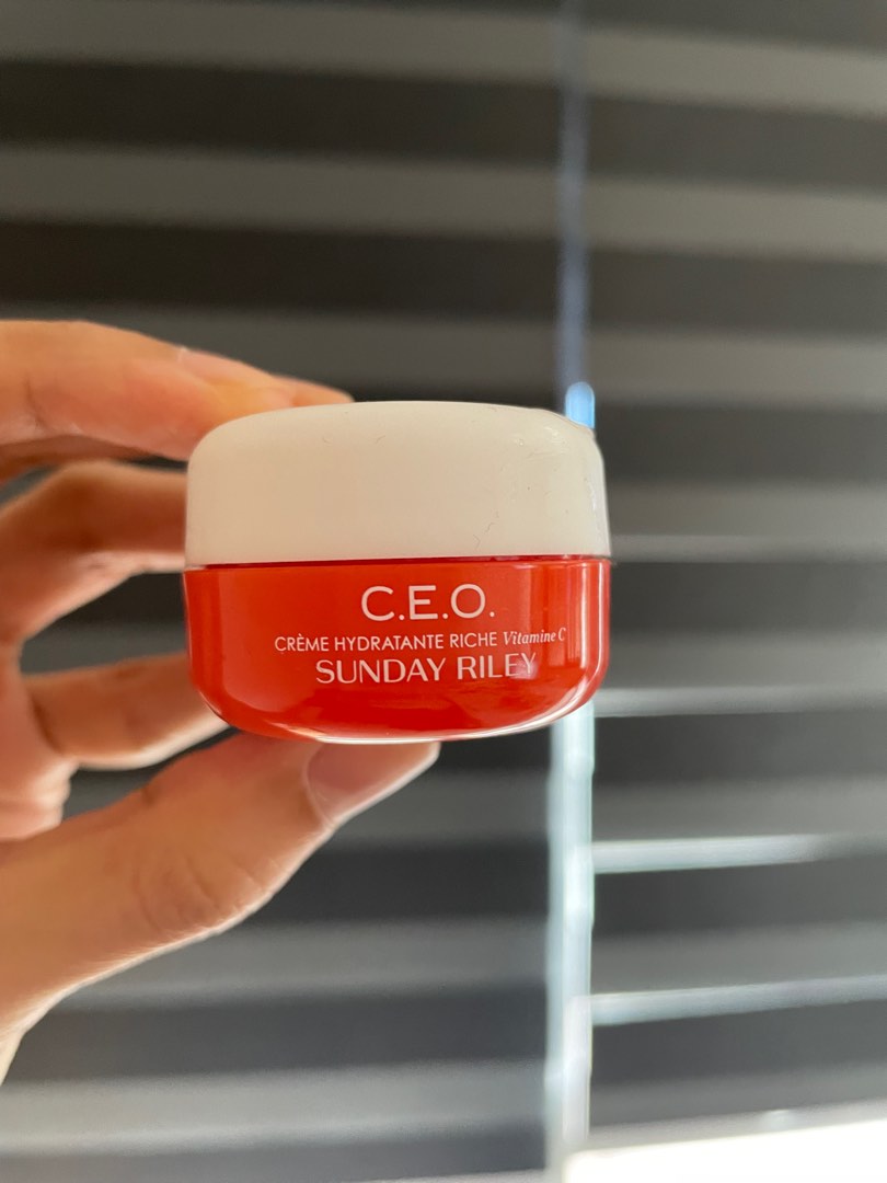 Sunday Riley Cream sample size, Beauty & Personal Care, Face, Face Care ...