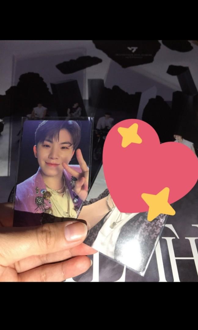 SVT SEVENTEEN Jun FTS pioneer & Woozi FTS carat ver photocard (set ...
