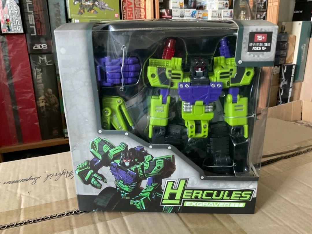 TFC TOYS TRANSFORMERS HERCULES EXGRAVER DEVASTATOR ROBOT, Hobbies ...