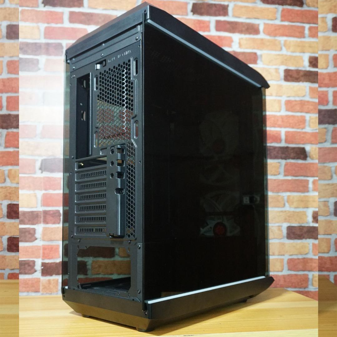 TGEARS BUFFOON T1500 Tempered Glass ATX Desktop Gaming Case, Computers ...