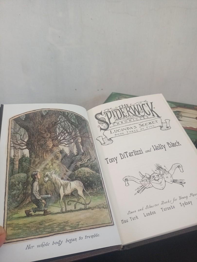 The Spiderwick Chronicles complete set by Tony Diterlizzi and Holly ...