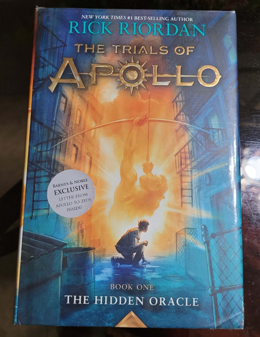 The Trials Of Apollo Book 1 The Hidden Oracle Hb Preloved Book