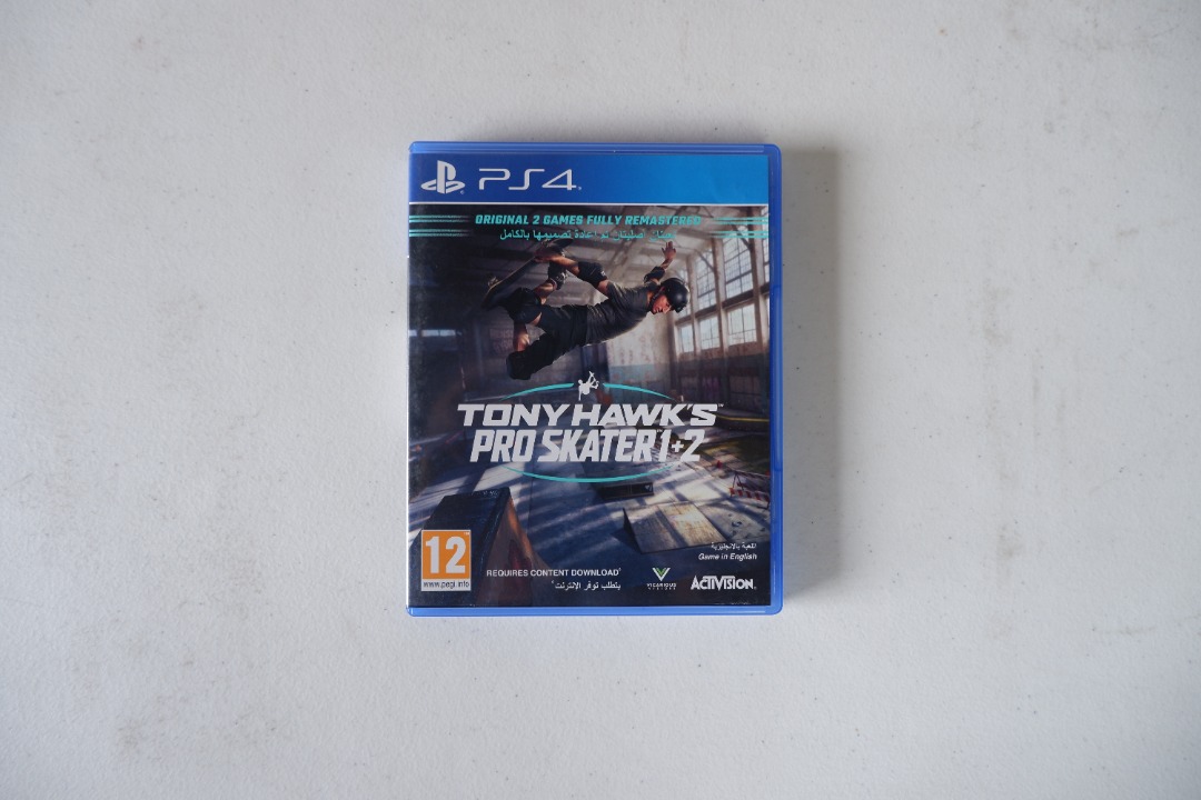 Tony Hawk's Pro Skater 1& 2 PS4 Game, Video Gaming, Video Games ...