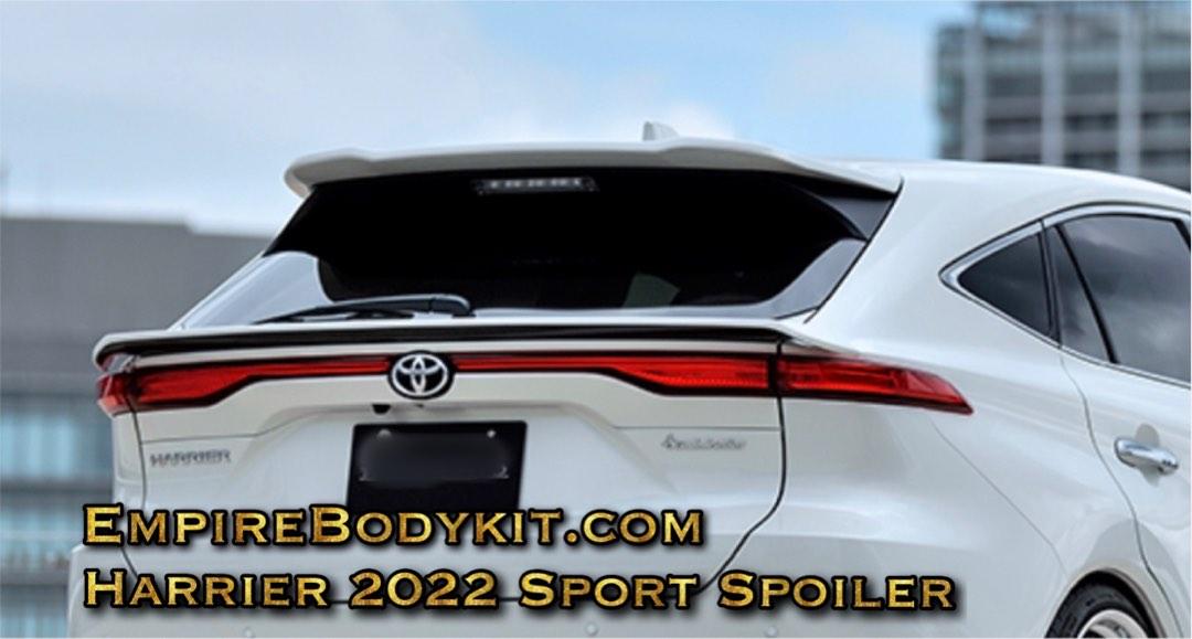 Toyota Harrier 2022 Bodykit and Sports Spoiler, Car Accessories ...