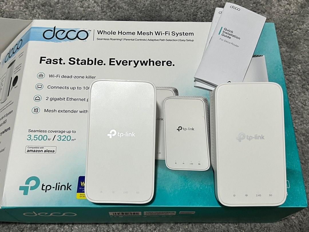 TP-Link Deco M3W AC1200 Whole Home Mesh Wi-Fi I Add-On Units (Two), TV ...