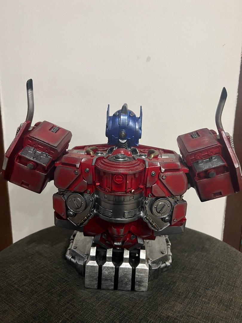 Transformer Movie Optimus Prime Bust Stature, Hobbies & Toys, Toys ...