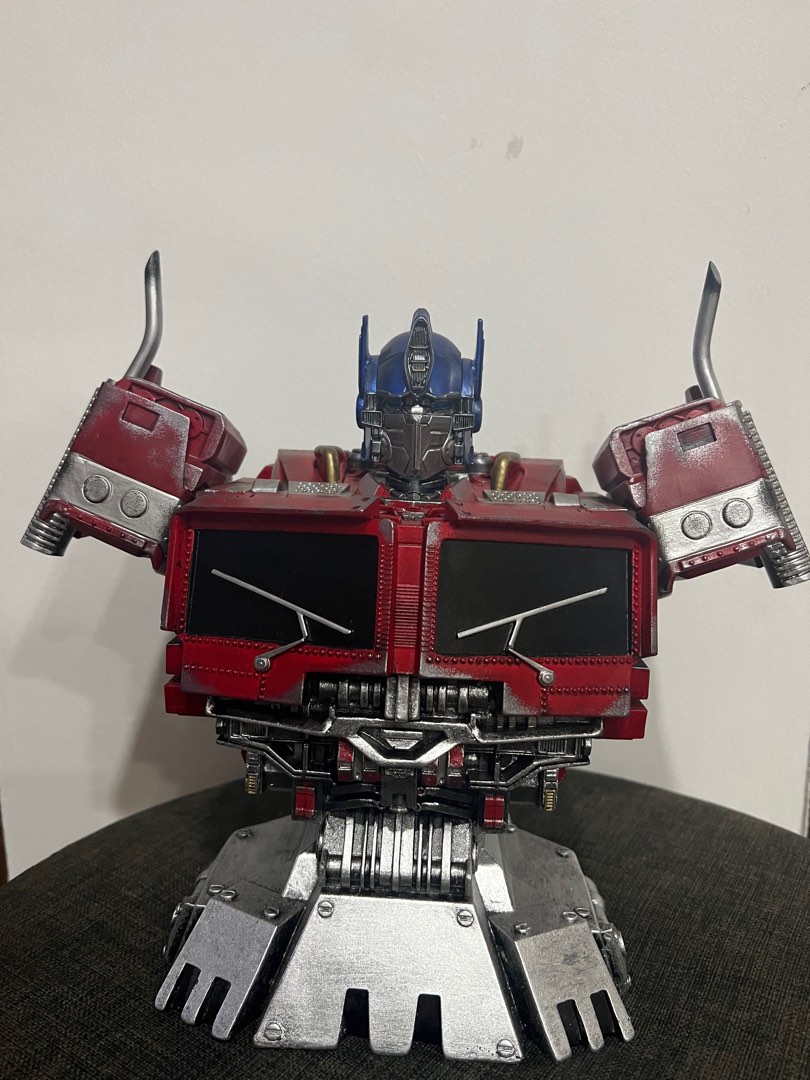 Transformer Movie Optimus Prime Bust Stature, Hobbies & Toys, Toys ...