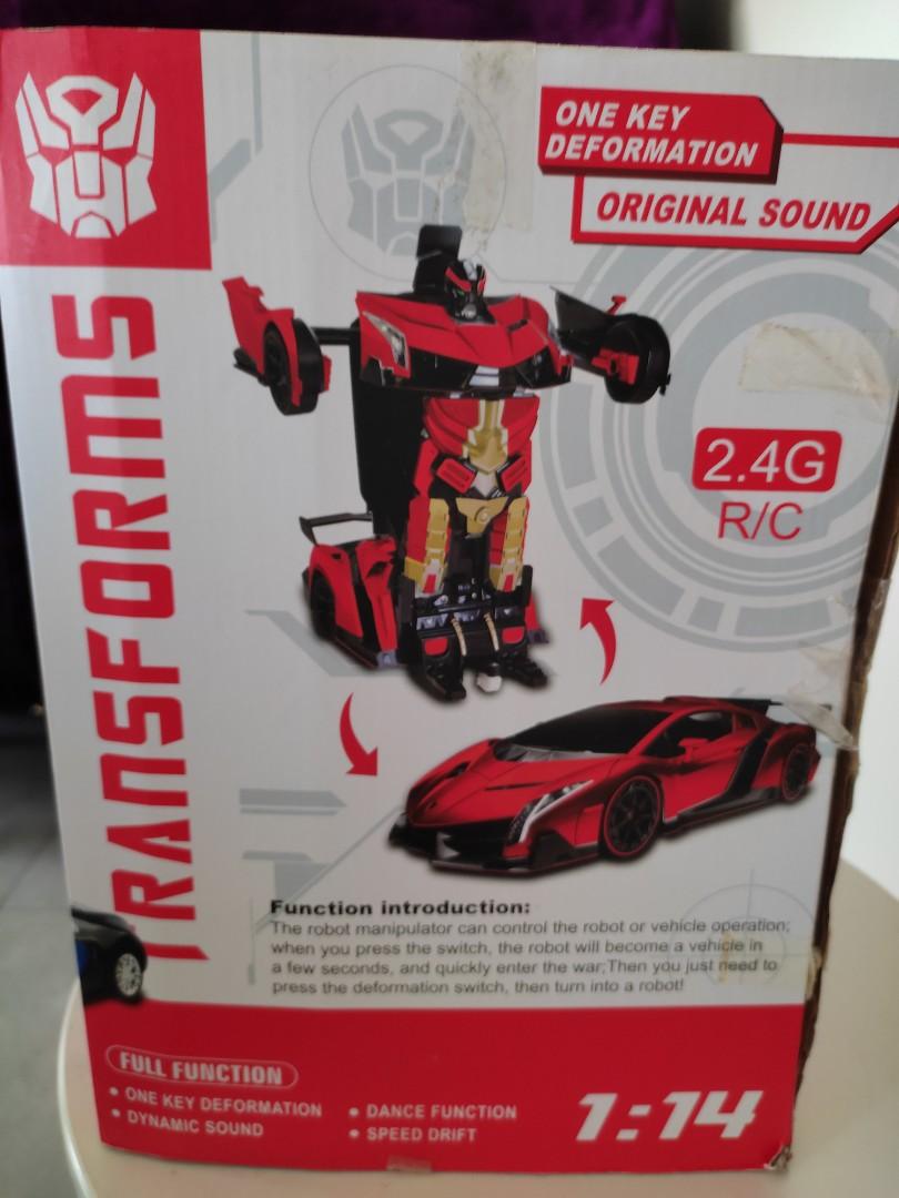 Transformers remote control car, Hobbies & Toys, Toys & Games on Carousell
