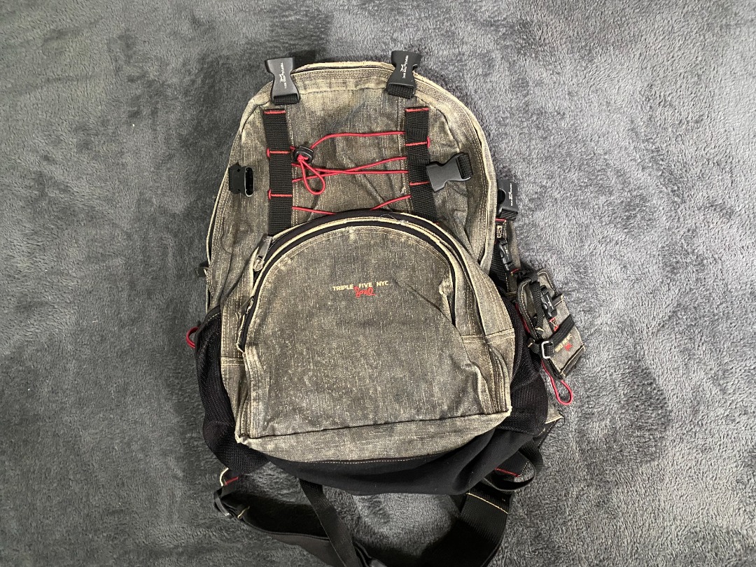 Triple Five NYC Backpack, Men's Fashion, Bags, Backpacks on Carousell