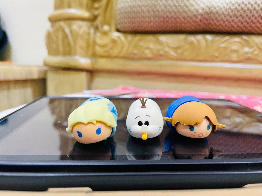 Tsum tsum disney rubber set of frozen chip and dale dumbo donkey ...