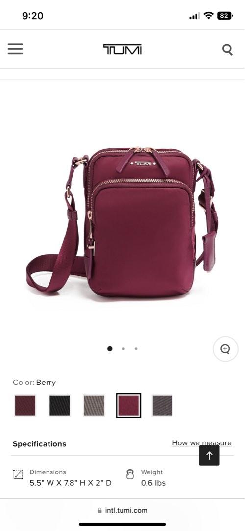 Tumi Ruma Crossbody Bag, Women's Fashion, Bags & Wallets, Cross-body ...