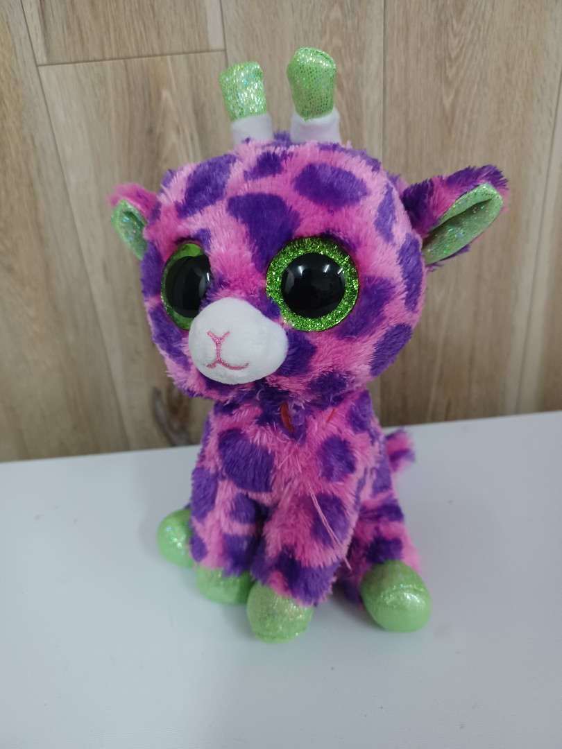 Ty Beanie Boos Gilbert the Giraffe, Hobbies & Toys, Toys & Games on ...