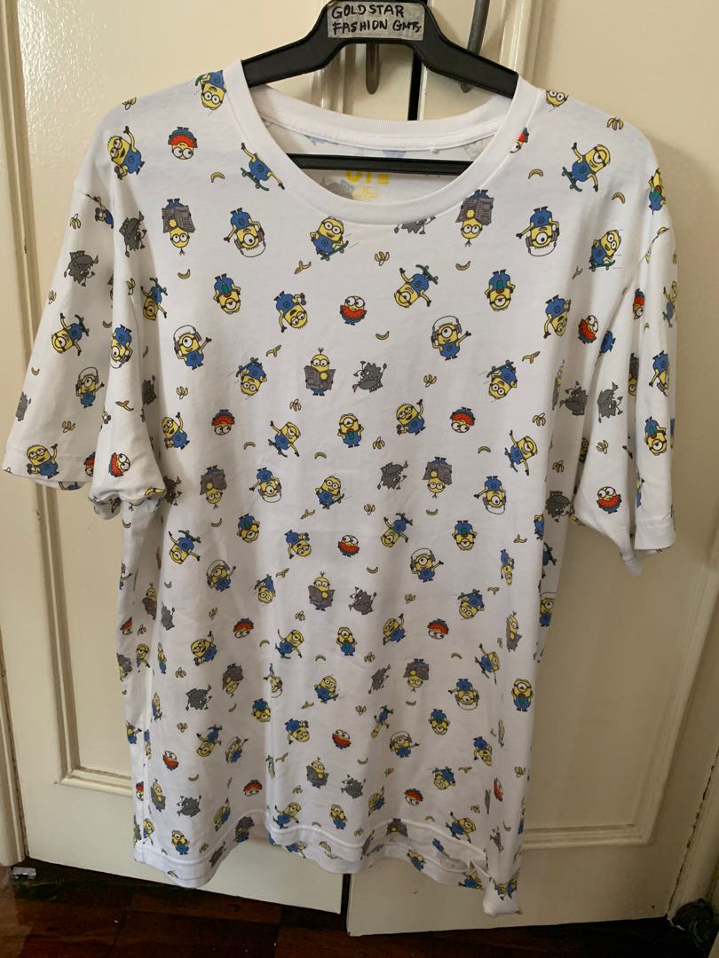 Uniqlo Minions T Shirt, Men's Fashion, Tops & Sets, Tshirts & Polo ...
