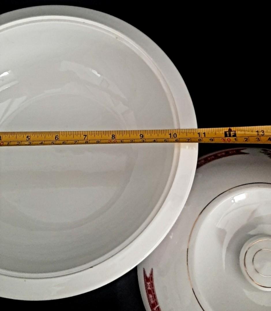Vintage Chinese Swatow Soup Tureen with Lid + 5 Bowls , Furniture ...
