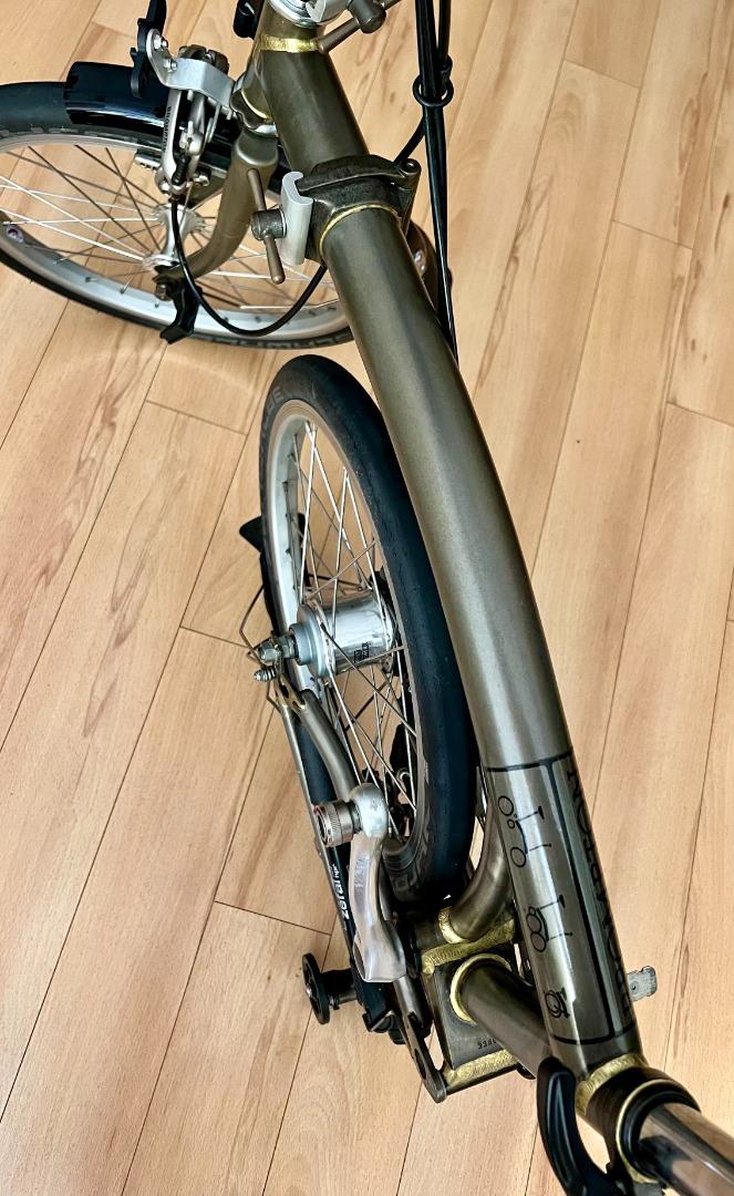 Vintage Classic Brompton Raw Lacquer M6L/M6R (This is NOT the new shiny ...