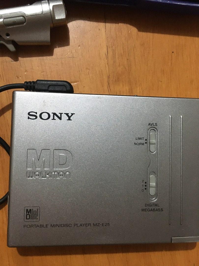 Vintage Sony Mini Disc Player, Audio, Portable Music Players on Carousell