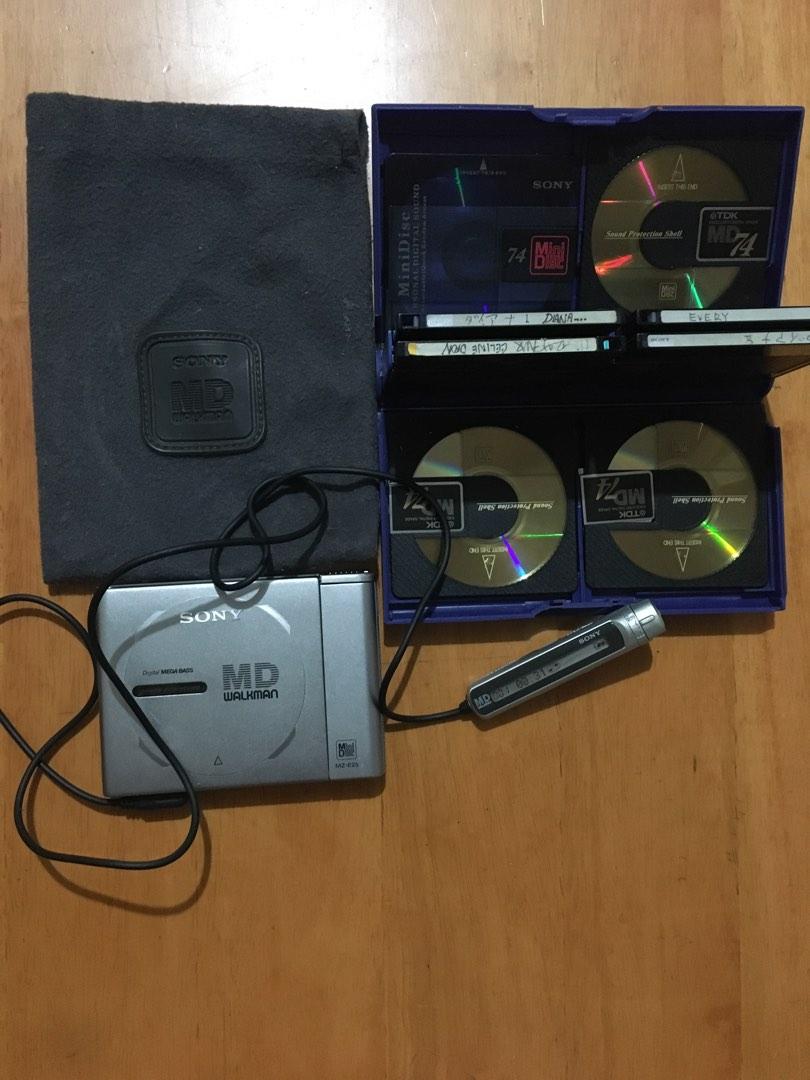 Vintage Sony Mini Disc Player, Audio, Portable Music Players on Carousell