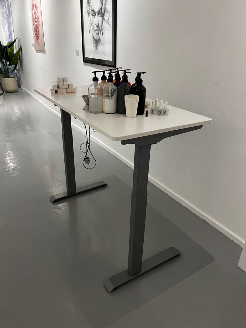 FortyTwo Hail Programmable Electric Adjustable Table, Furniture & Home ...