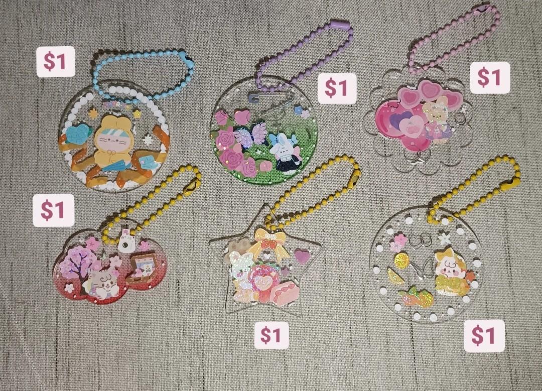 Wts Decorated Acrylic Keychains, Guka/Goo Plates, Hobbies & Toys ...