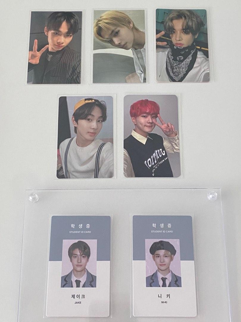 wts enhypen photocards pcs jungwon heeseung jay jake sunghoon sunoo ni ...