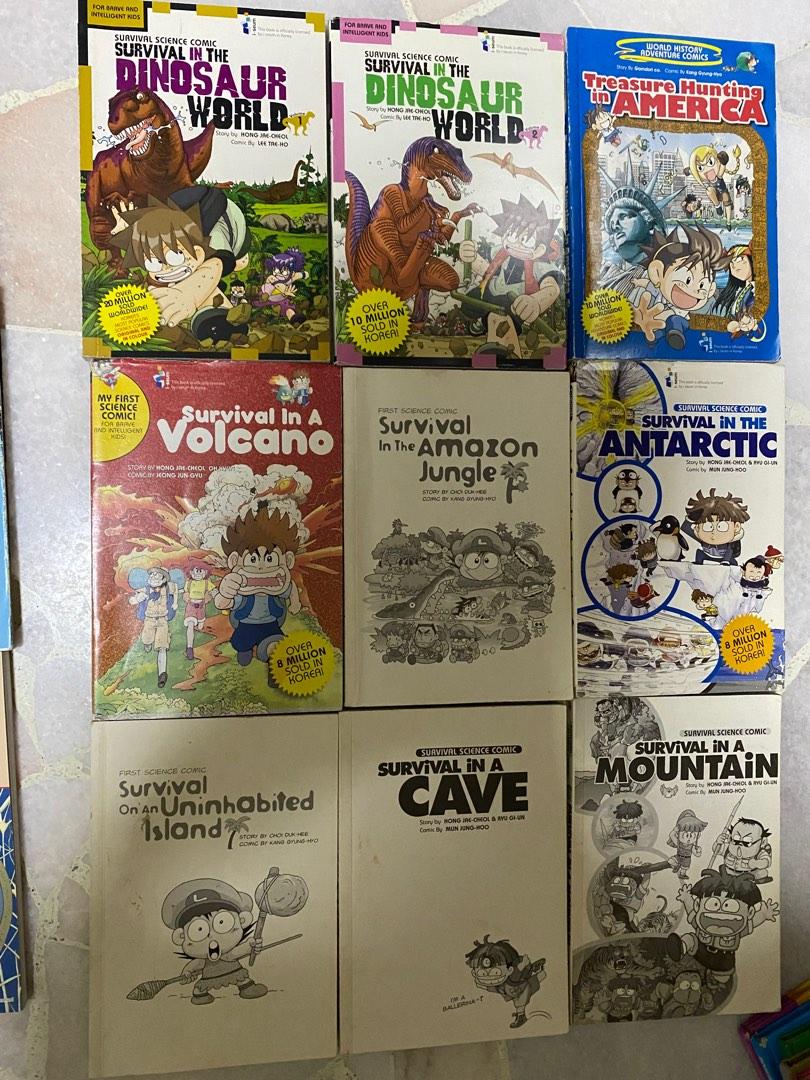 X21 English Survival Science Comic books + 1 Chinese version , Hobbies ...