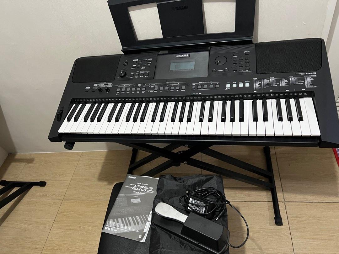 Yamaha PSR E463 Keyboard, Hobbies & Toys, Music & Media, Musical Instruments on Carousell