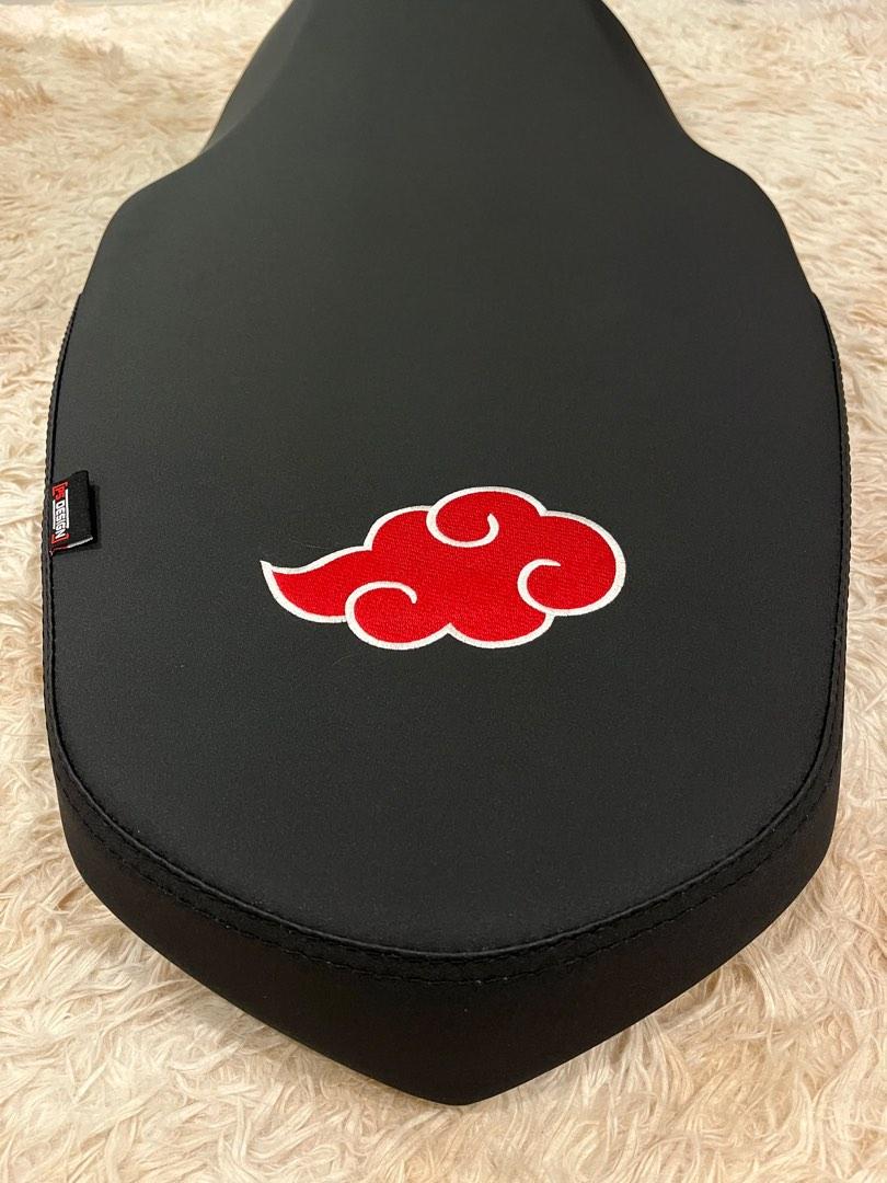 Yamaha Xmax flat seat. Custom Akatsuki embroidery, Motorcycles ...