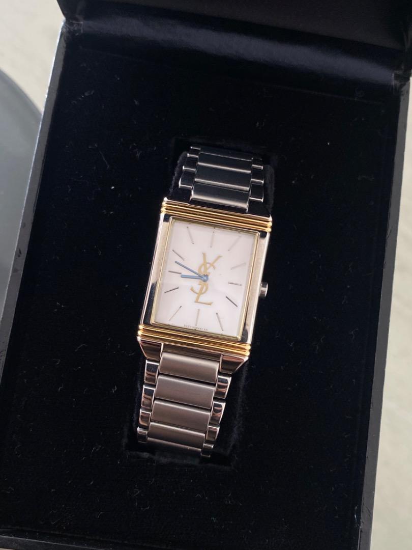 YSL WATCH W/ BOX, Luxury, Watches on Carousell