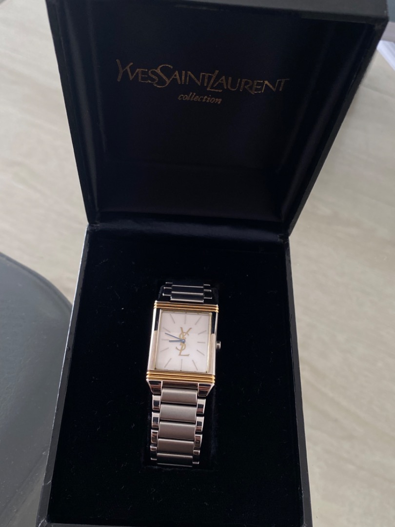 YSL WATCH W/ BOX, Luxury, Watches on Carousell