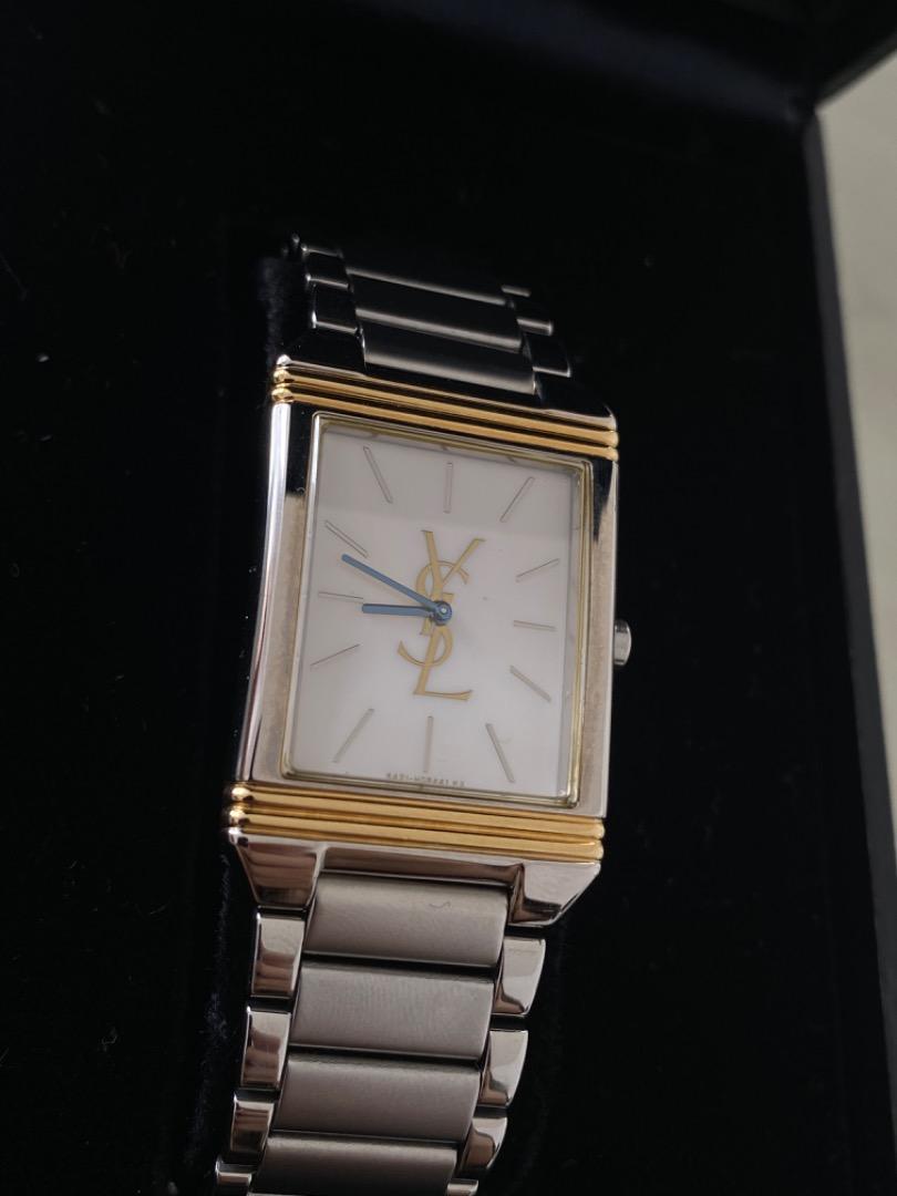 YSL WATCH W/ BOX, Luxury, Watches on Carousell