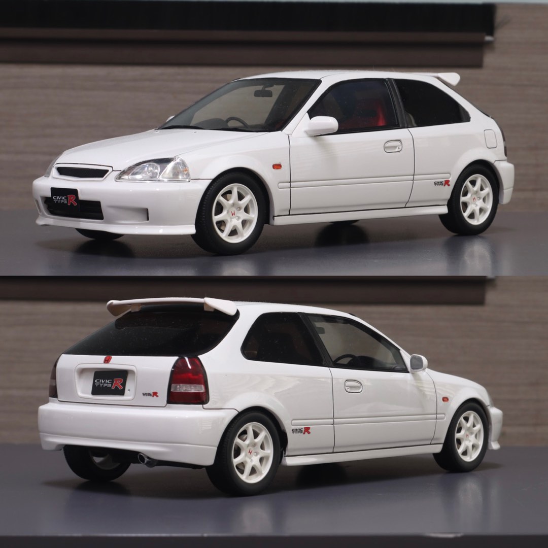 1:18 Ottomobile Honda Civic Type R EK9 not autoart, Hobbies & Toys, Toys & Games on Carousell