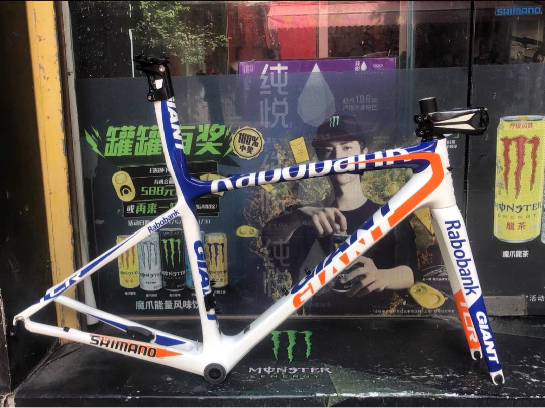 [1 RARE PO] 2011/2012 GIANT big RABOBANK TCR ADV SL | size S frameset ...
