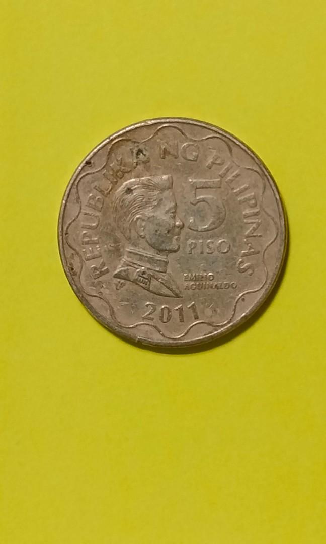 2011 5Peso BSP Coin Hard to find, Hobbies & Toys, Memorabilia ...