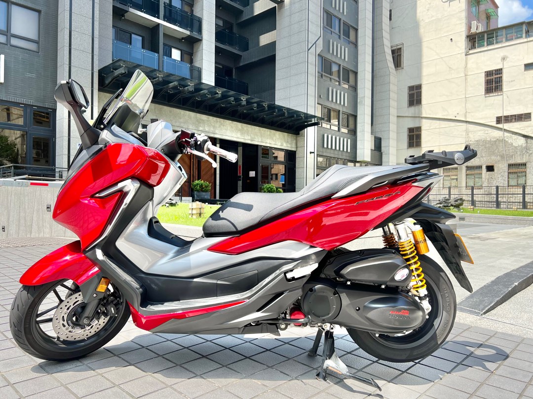 Honda Forza 300 Hochstgeschwindigkeit