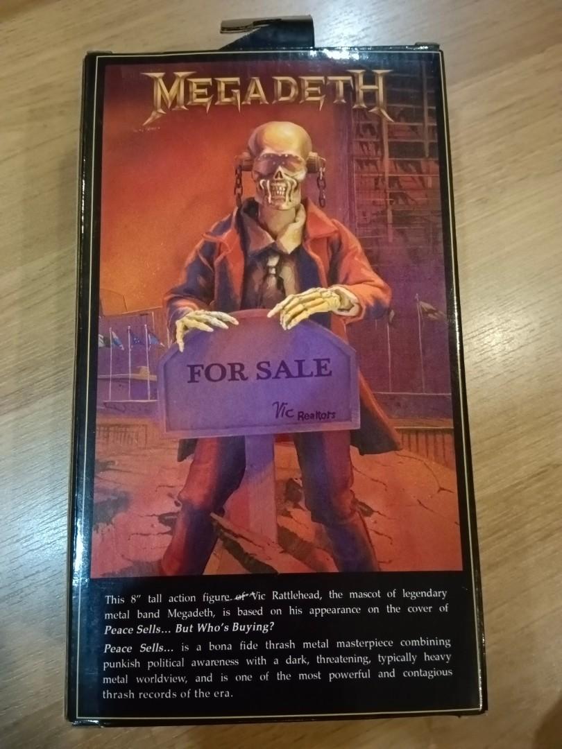 2019 Neca Megadeth - Peace Sells Who is Buying MISB, Hobbies & Toys ...