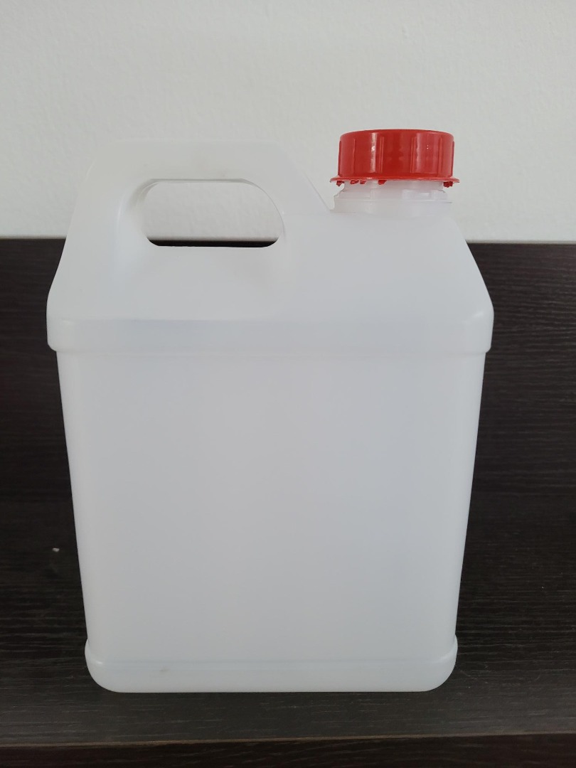 2L HDPE Plastic Bottle Container, Furniture & Home Living, Kitchenware ...