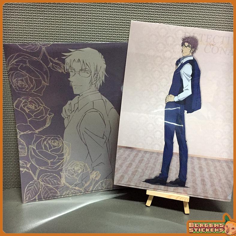 2piece BUNDLE - A4 Clear File - Okiya Subaru - Detective Conan (files ...