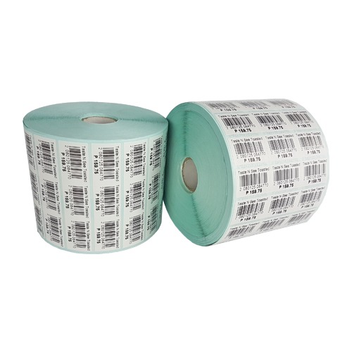 30mm (W) x 25mm (H)Printed Satin Barcode Sticker for Price Tag, Product ...