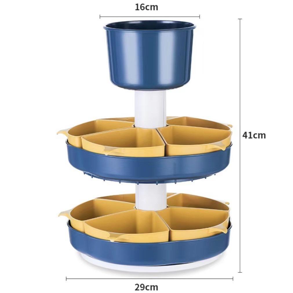 3 Tier Rotating Hotpot Platter / Steamboat Platter IBG1480, Furniture ...