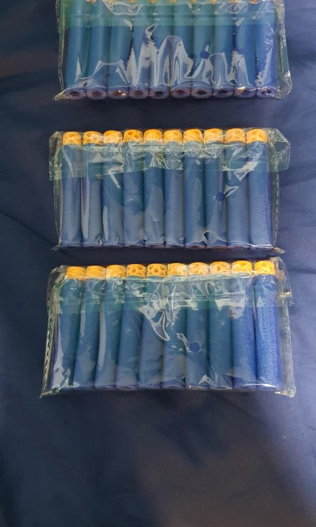 3x10 packs of waffle darts, bullets for nerf, Hobbies & Toys, Toys ...