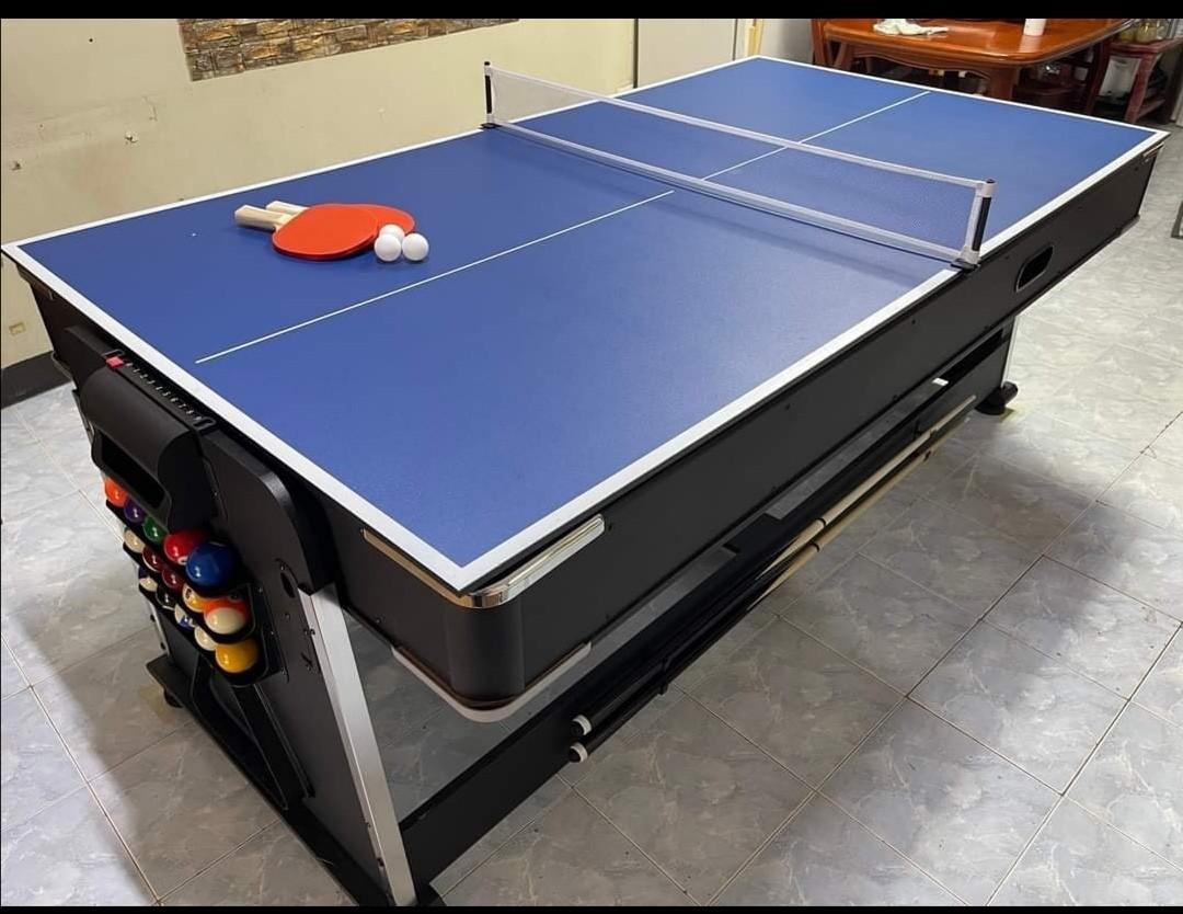 4in1 game table 7ft Multi-function table, Sports Equipment, Sports ...