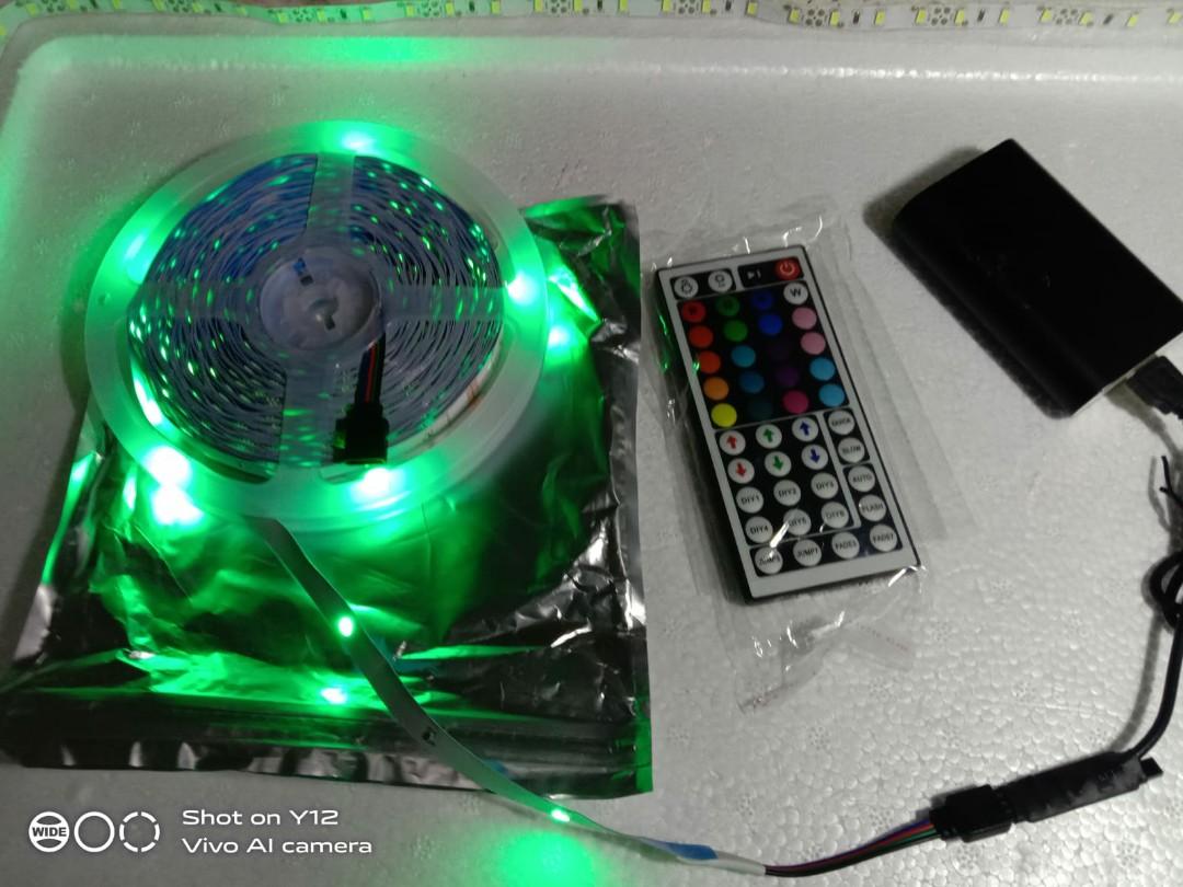 5050 rgb led strip light complete set chepest price 24H SELF COLLECTION ...