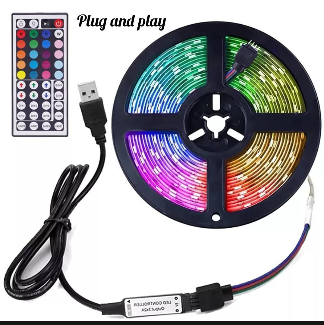 5050 rgb led strip light complete set chepest price 24H SELF COLLECTION ...