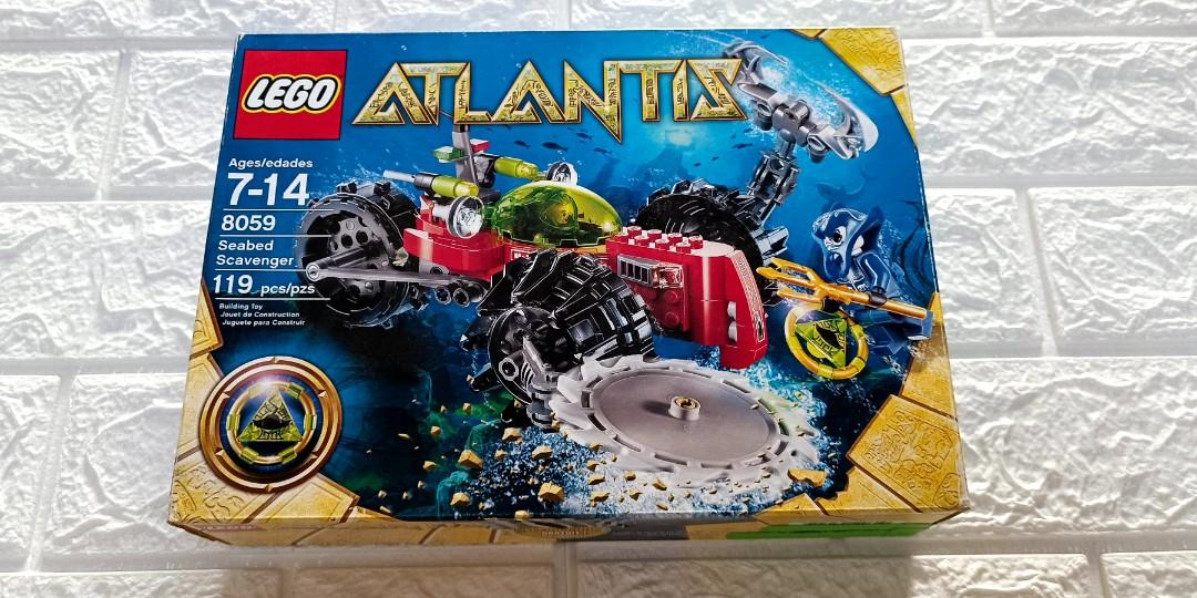 全新未開盒 Lego 8059 Seabed Scavenger Atlantis 系列 (2010年出產), 興趣及遊戲, 玩具 & 遊戲類 ...