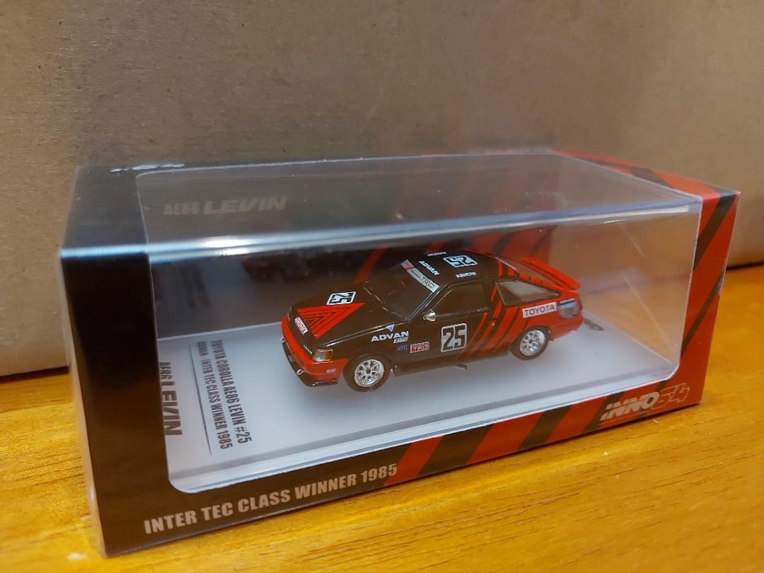 全新 Toyota Corolla AE86 LEVIN Inter Tec Class Winner 1985 INNO64, 興趣及遊戲 ...